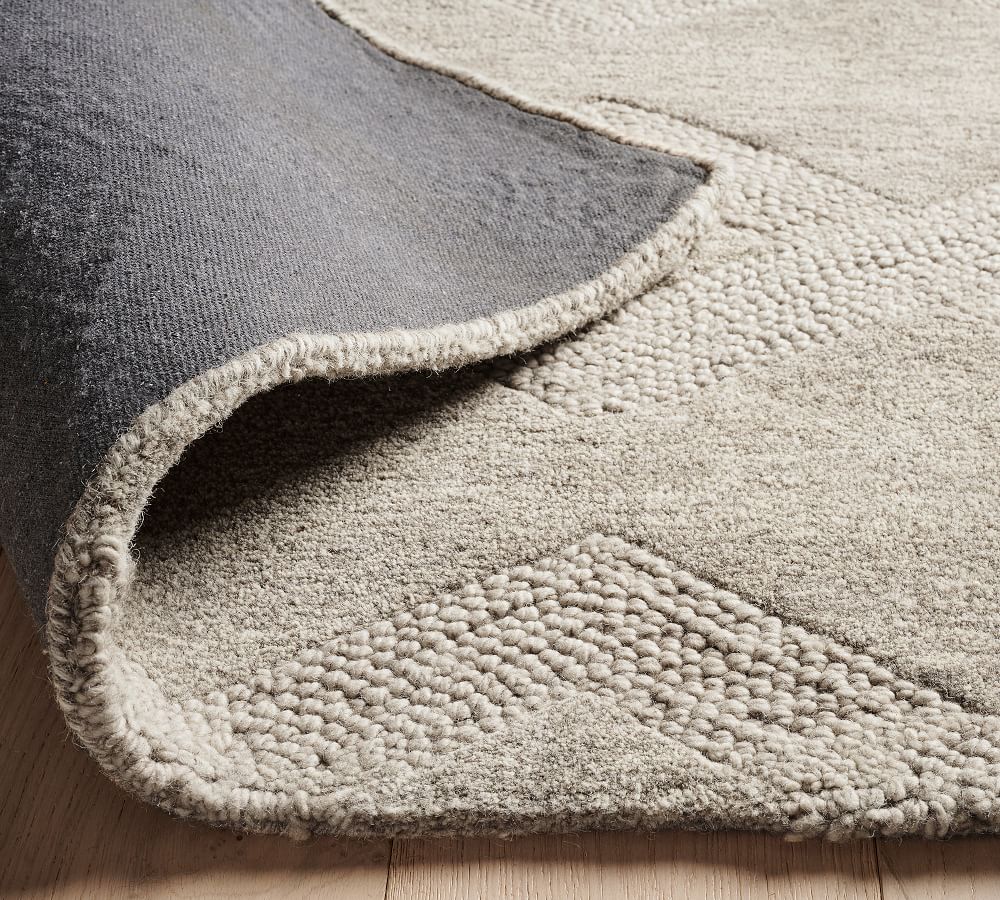 Chase Textured Hand-Tufted Wool Rug | Pottery Barn