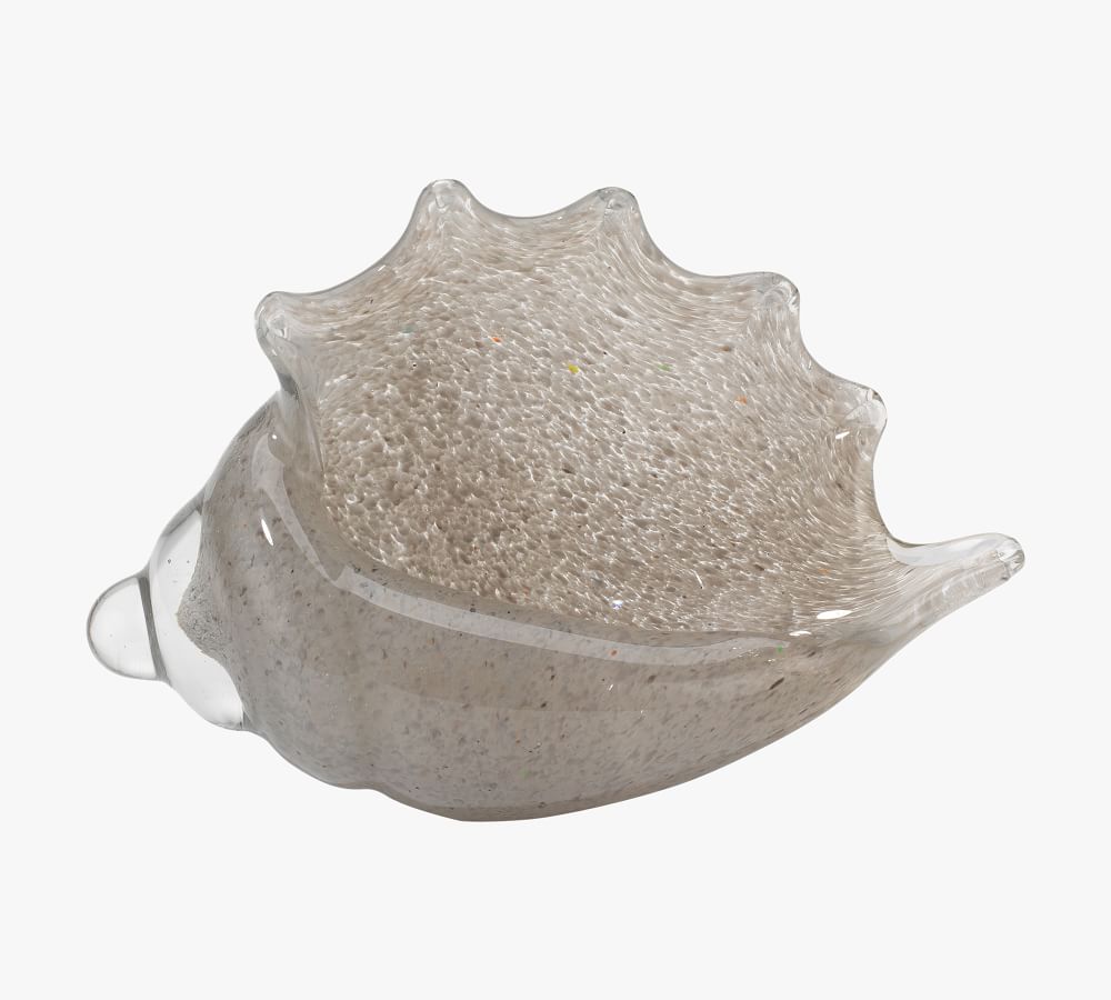 Hand Blown Glass Conch Shells | Pottery Barn