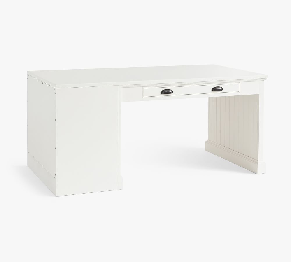 Aubrey 68" Peninsula Desk | Pottery Barn