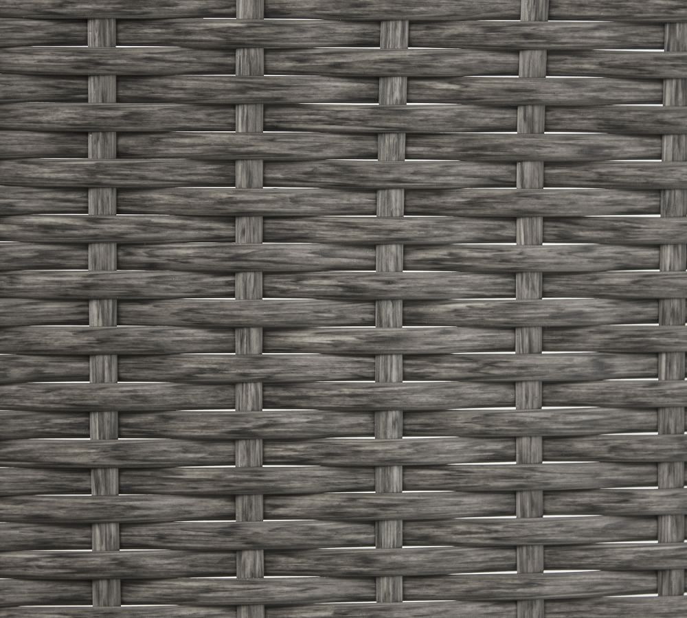 Benson Outdoor Wicker Pool Storage Bin | Pottery Barn