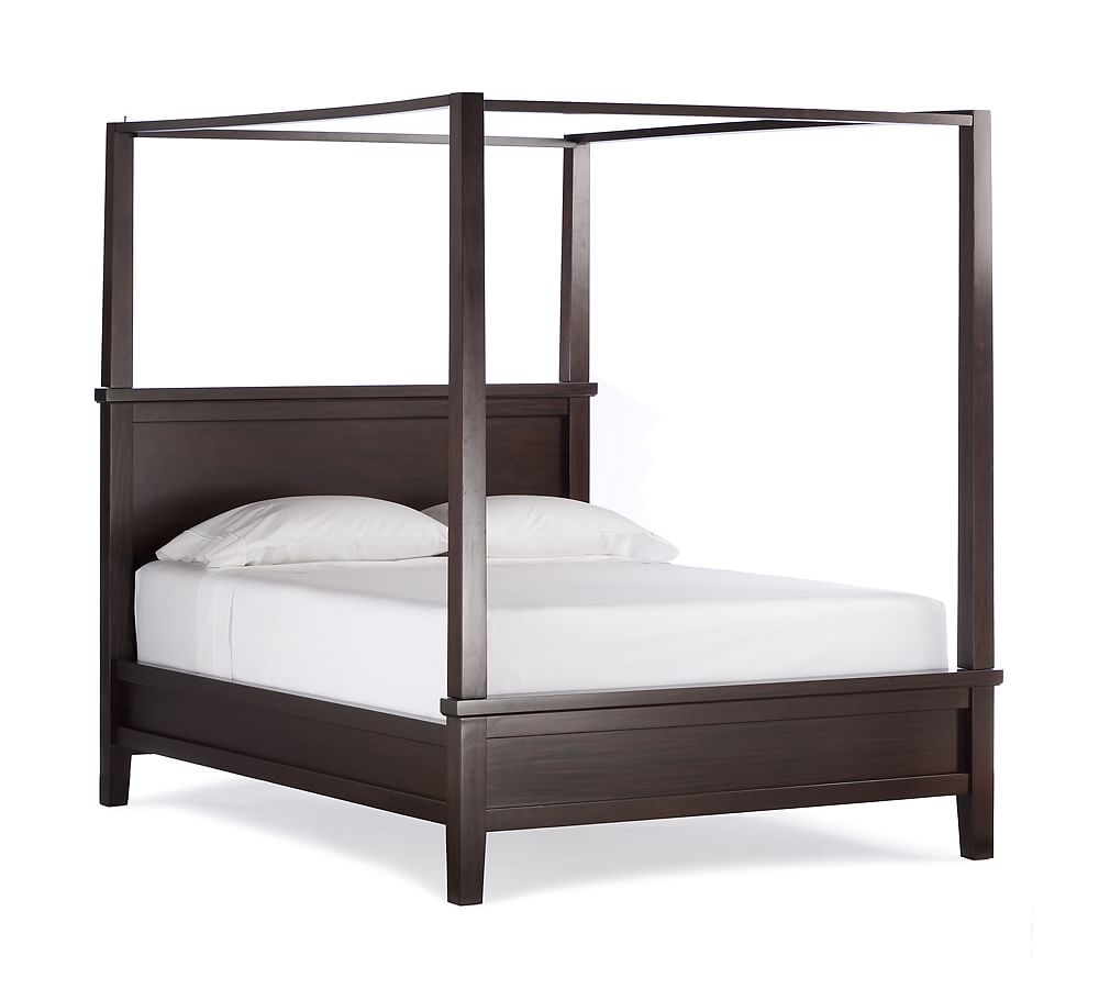Farmhouse Canopy Bed | Wooden Beds | Pottery Barn