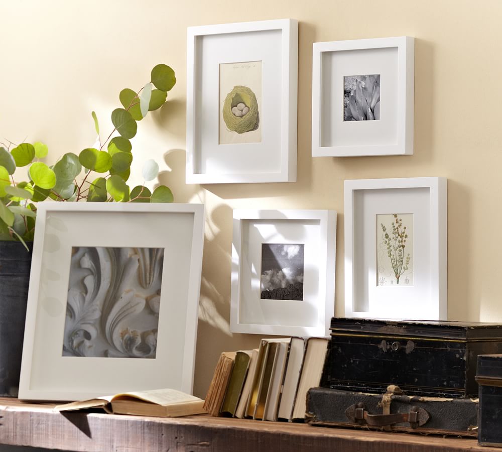 Wood Gallery Single Opening Picture Frames - Black | Pottery Barn