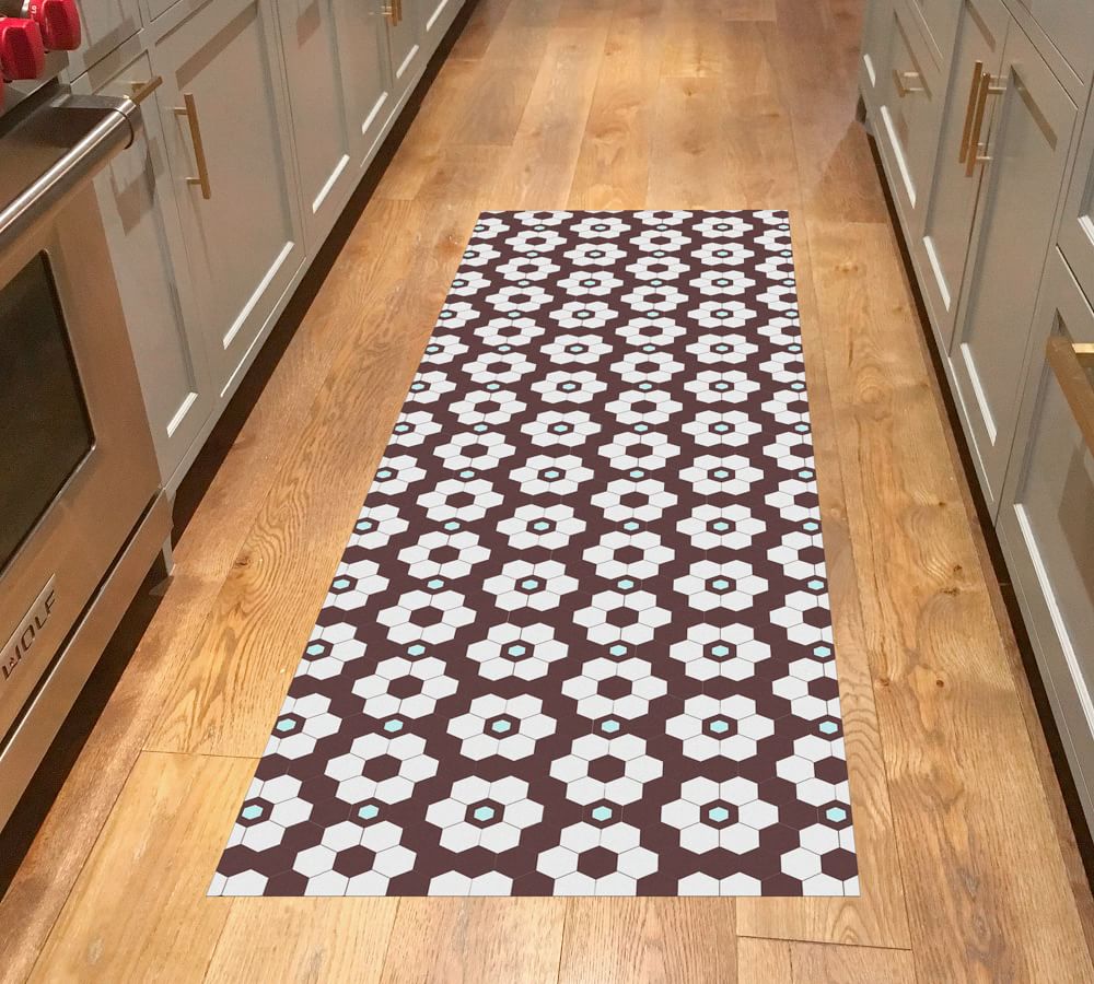 Florart Chicago Tile Floor Mat | Pottery Barn