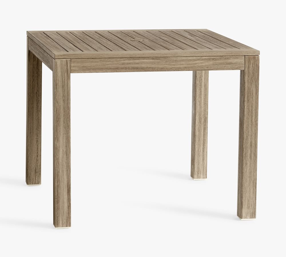 Indio FSC® Eucalyptus Square Dining Table | Pottery Barn