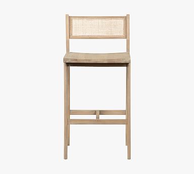 Ashbury Cane Bar & Counter Stool | Pottery Barn