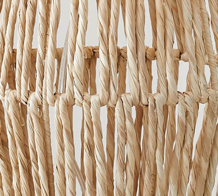 Abaca Woven Table Lamp | Pottery Barn