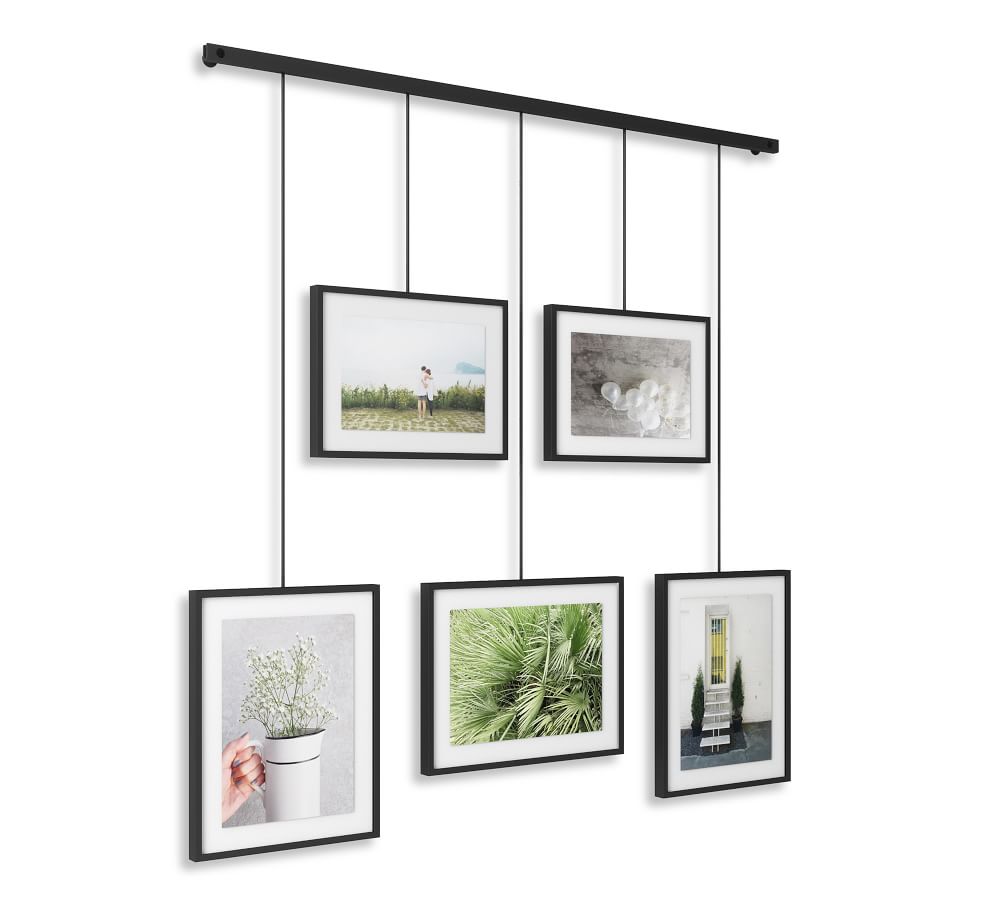 Hanging White Gallery Frames, Set of 5 | Pottery Barn