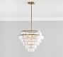 Gemma Crystal Round Chandelier | Pottery Barn
