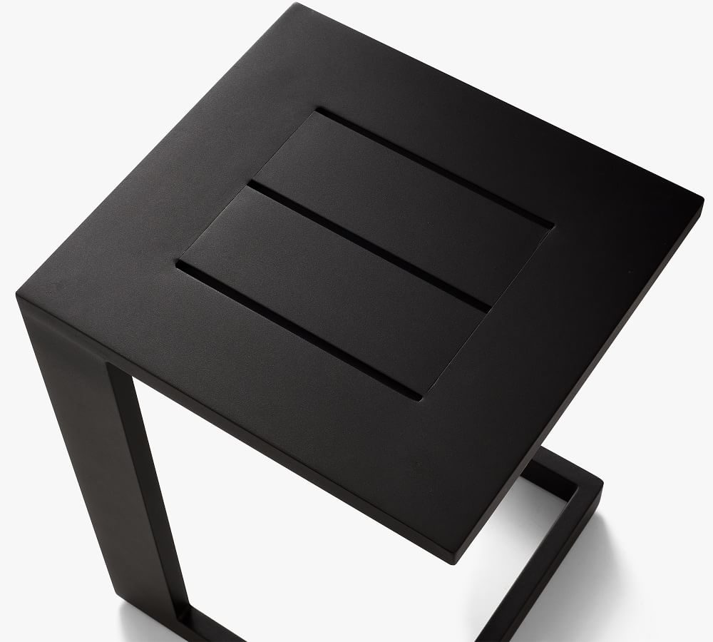 Malibu Metal C-Table | Pottery Barn