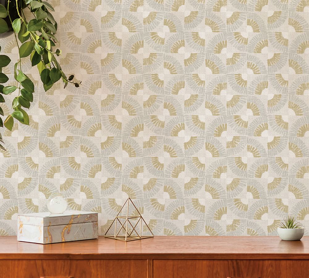 Pottery Barn Peel And Stick Wallpaper