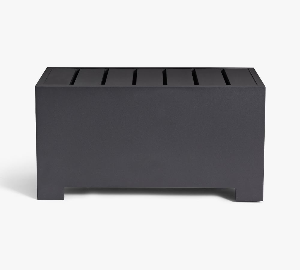 Malibu 33" Metal Platform Modular Side Table | Pottery Barn