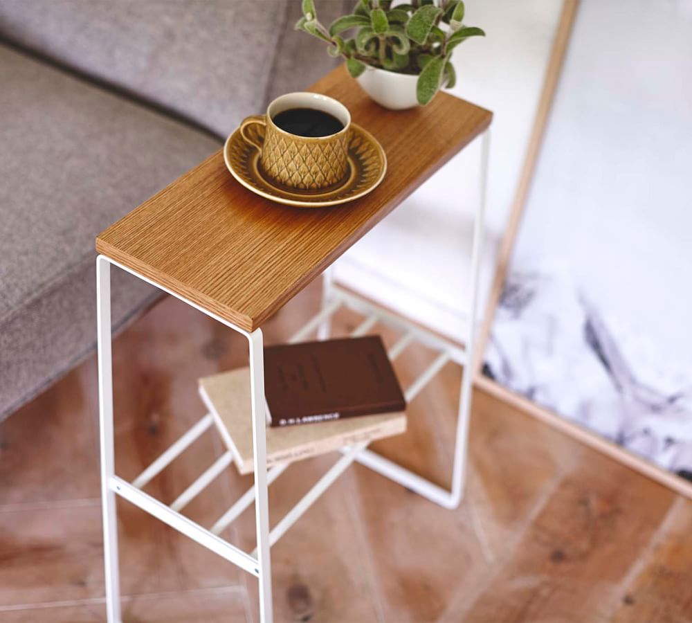 Tosca Side Table, White | Pottery Barn