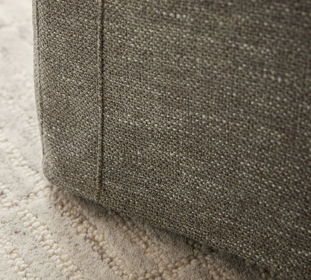 Ayden Square Arm Slipcovered Swivel Glider | Pottery Barn