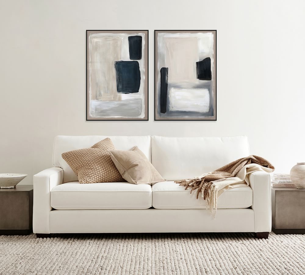 Hand Painted Shades Framed Wall Art Prints | Pottery Barn