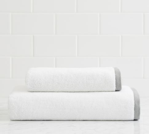 Border Edge Towels | Pottery Barn