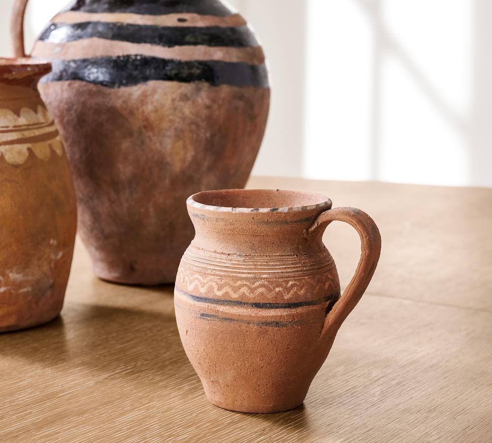 Fairfax Handcrafted Terracotta Vases | Pottery Barn