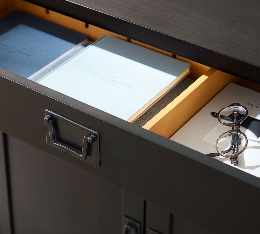 Wade 34.5" Charging Console Table | Pottery Barn