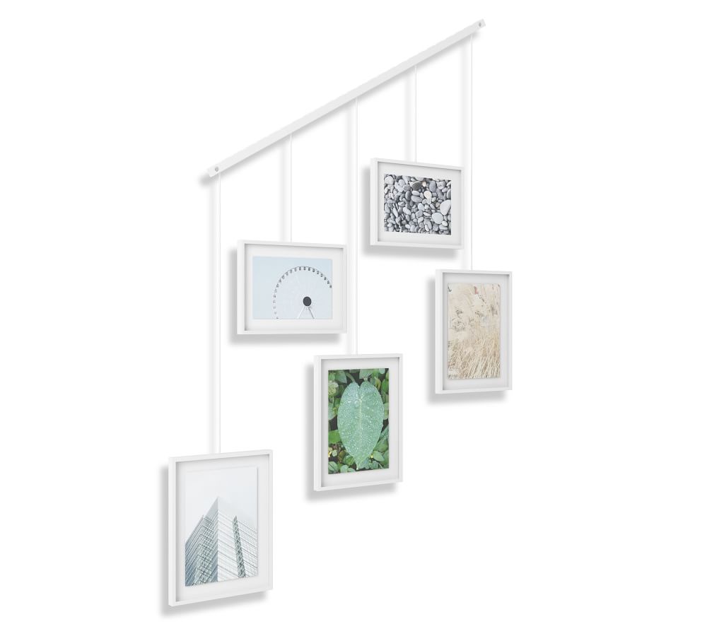 Hanging White Gallery Frames, Set of 5 | Pottery Barn
