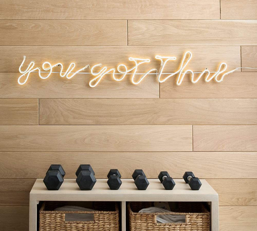 Light Up You Got This Sign | Pottery Barn