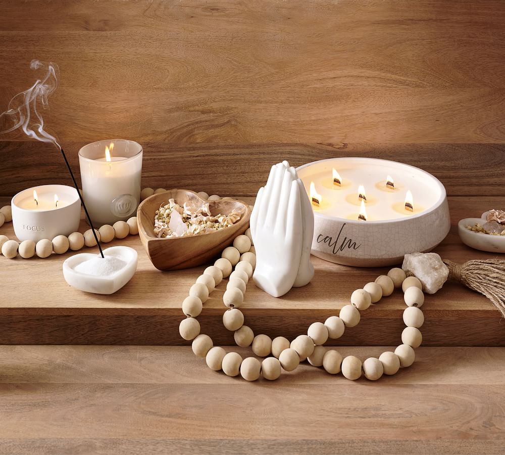 Marble Namaste Hands | Pottery Barn