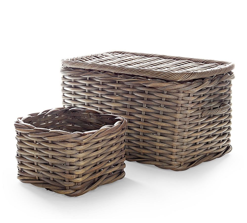 Aubrey Woven Utility Storage Basket | Pottery Barn