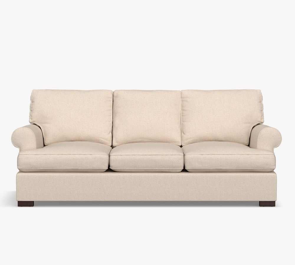 Townsend Roll Arm Fabric Sofa | Pottery Barn
