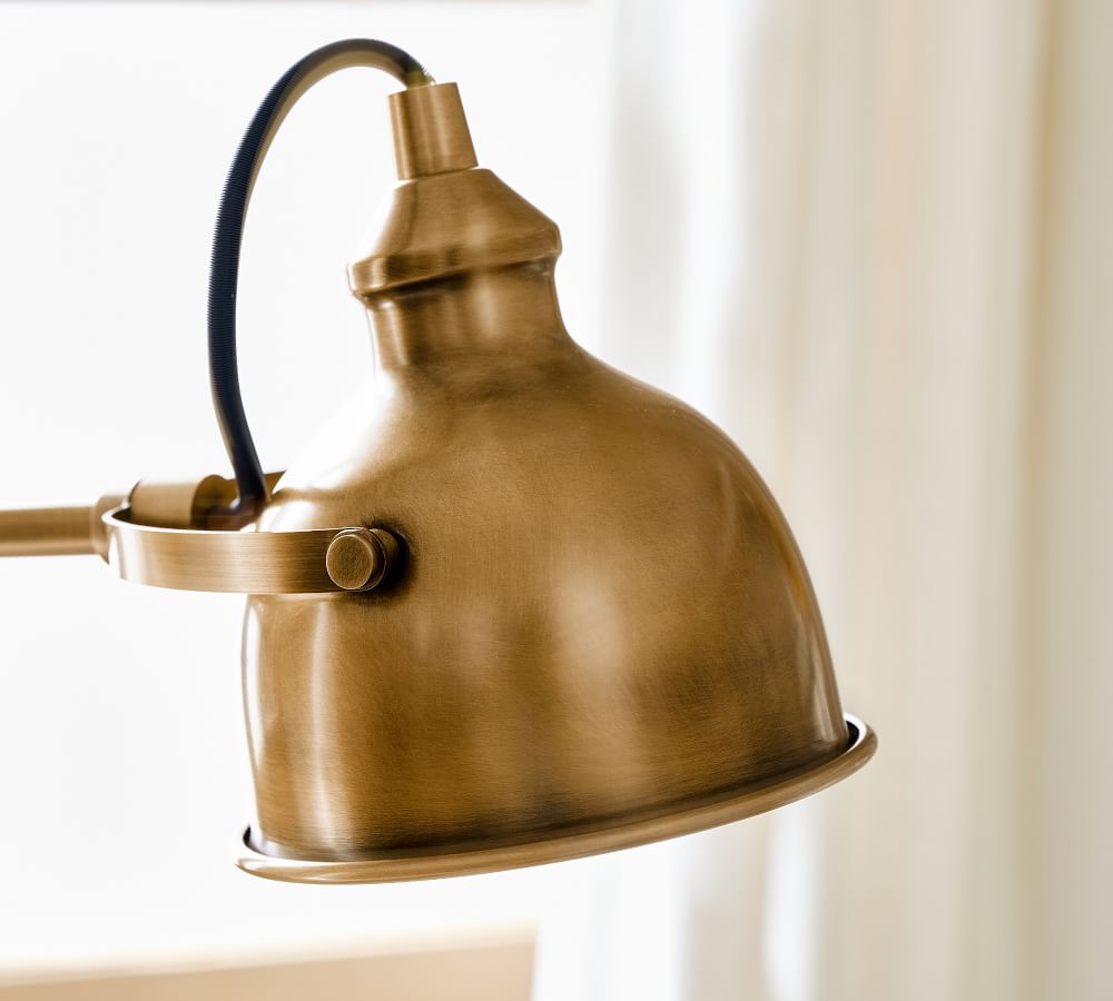 Kimble Metal USB Task Lamp | Pottery Barn