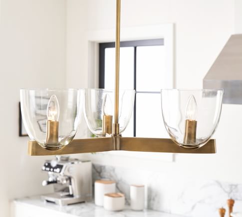 Chamberlin 8-Light Round Chandelier | Pottery Barn