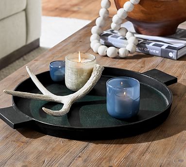 Carter Bronze Handcrafted Metal Trays | Pottery Barn