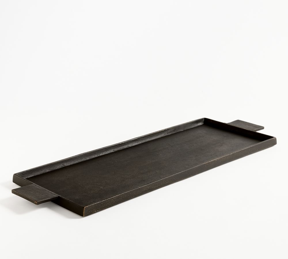 Carter Bronze Handcrafted Metal Trays | Pottery Barn