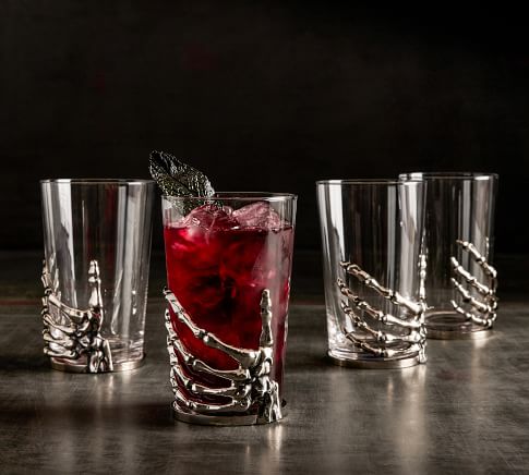 Skeleton Wine Glasses | Pottery Barn