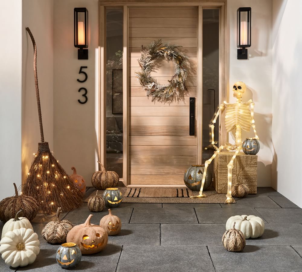 Handwoven Rattan Pumpkins | Pottery Barn
