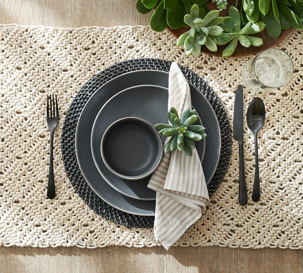 Mason Stoneware Dinner Plates | Pottery Barn