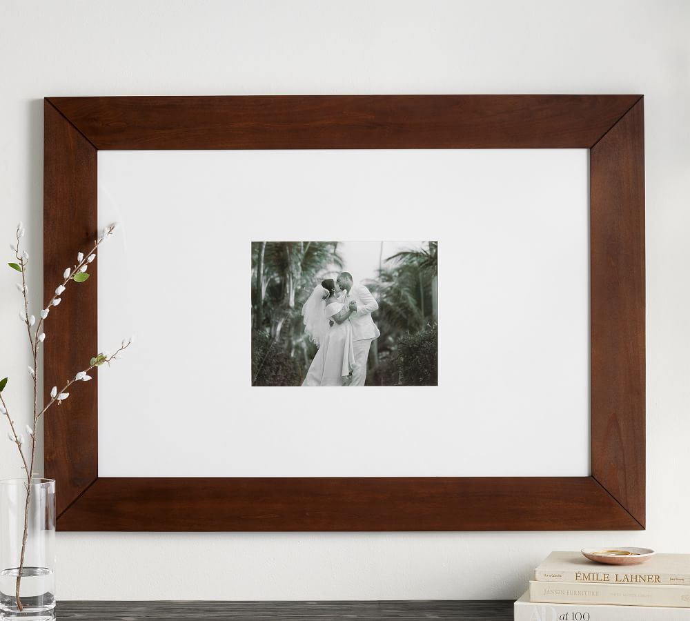 Malia Mat Oak Frames | Pottery Barn