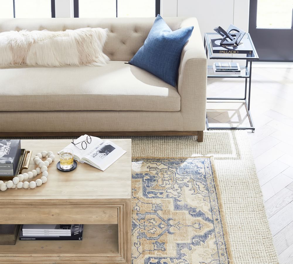 Carmela Hand-Knotted Wool Rug | Pottery Barn