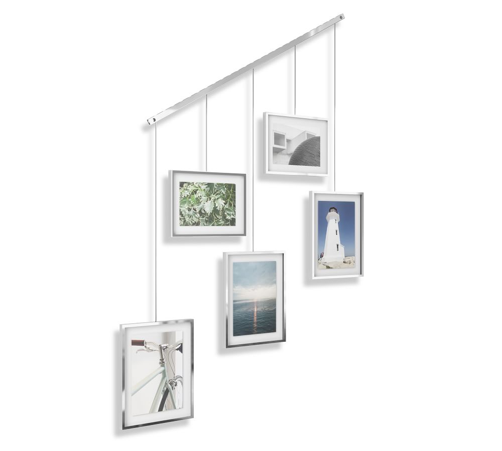 Hanging White Gallery Frames, Set of 5 | Pottery Barn