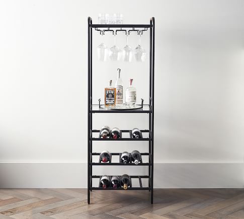 Hugo 35" Metal Bar Console | Pottery Barn