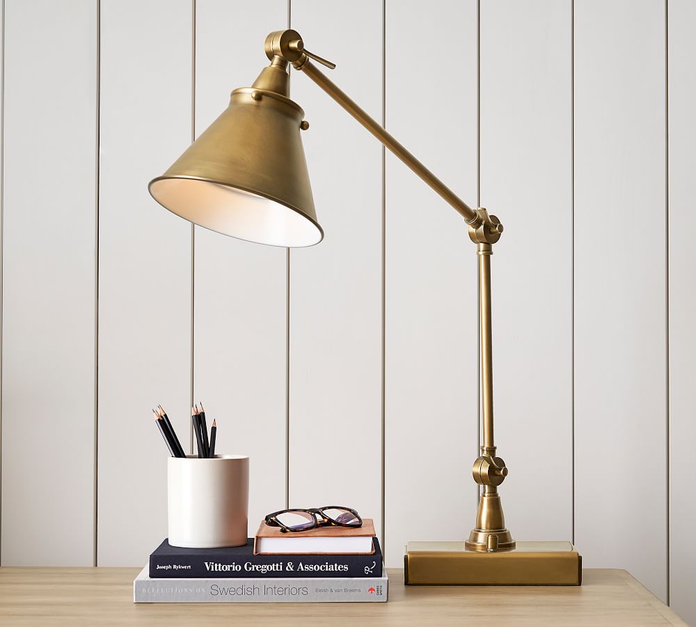 Architect's Adjustable USB Task Table Lamp | Pottery Barn