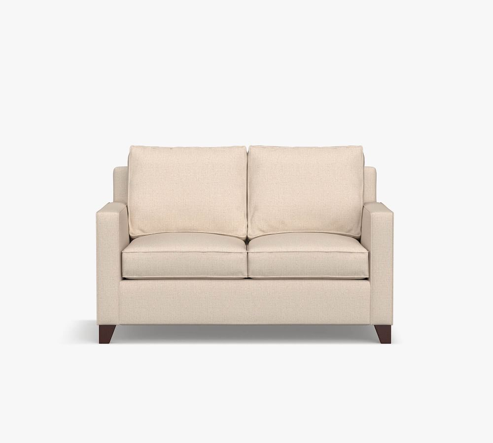 Cameron Square Arm Fabric Sofa | Pottery Barn