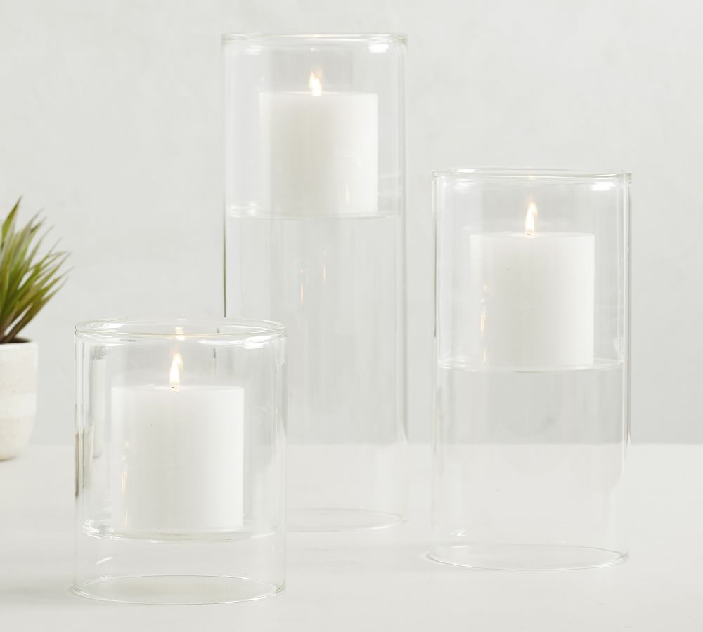 Floating Glass Candleholders | Pottery Barn