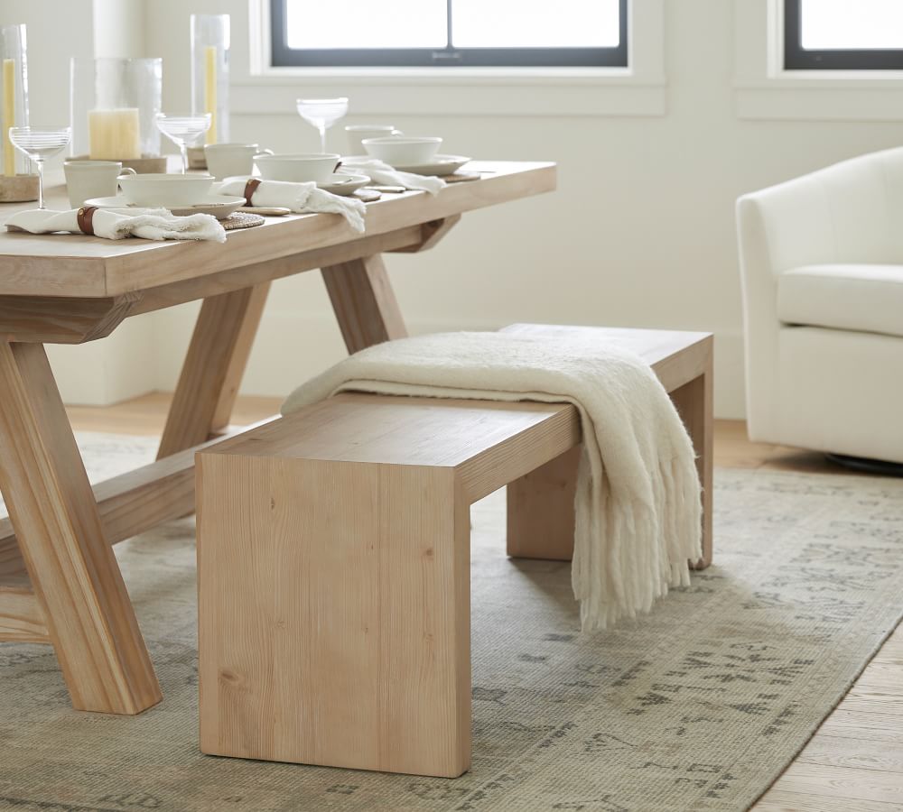 Folsom Dining Bench | Pottery Barn