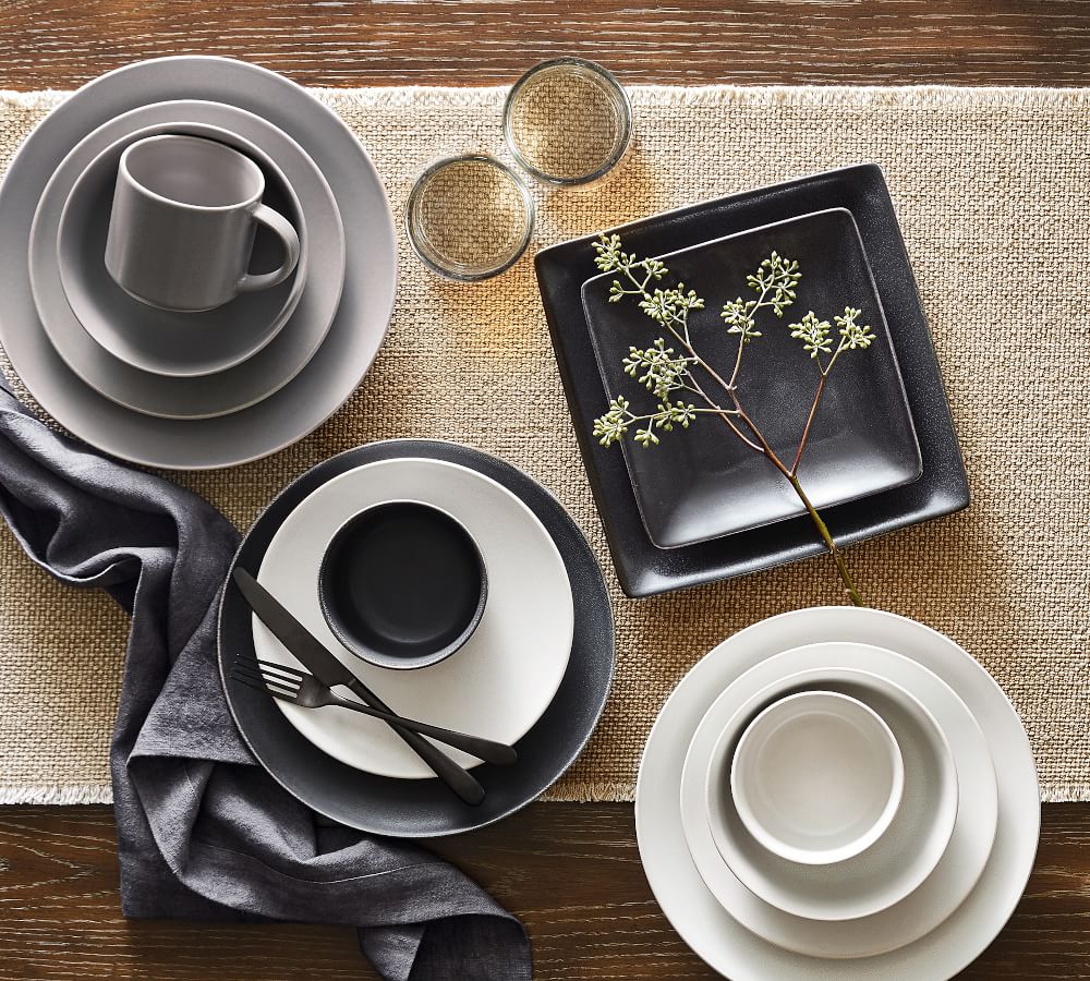 Mason Stoneware Dinner Plates | Pottery Barn