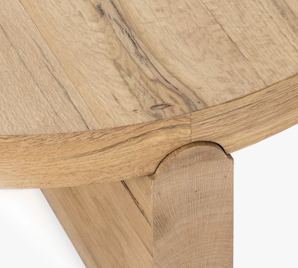 Rocky 40" Round Coffee Table | Pottery Barn