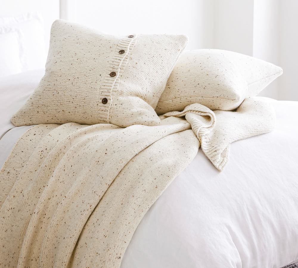 Cozy Sweater Knit Blanket | Pottery Barn