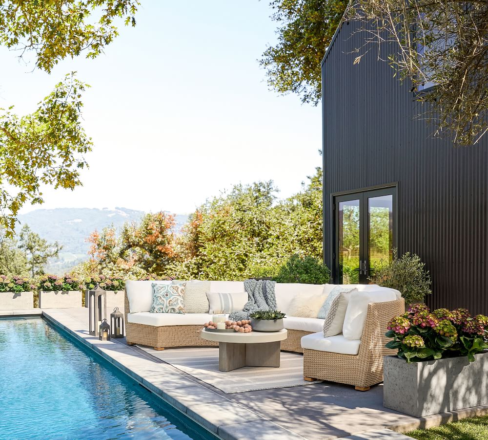 Mission Square Handmade Planters | Pottery Barn