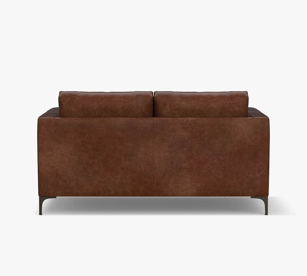 Jake Leather Sofa | Pottery Barn