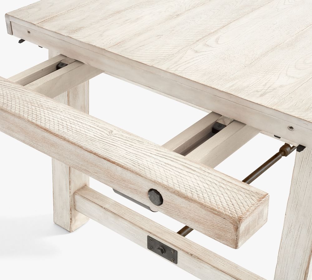 Benchwright Extending Dining Table | Pottery Barn