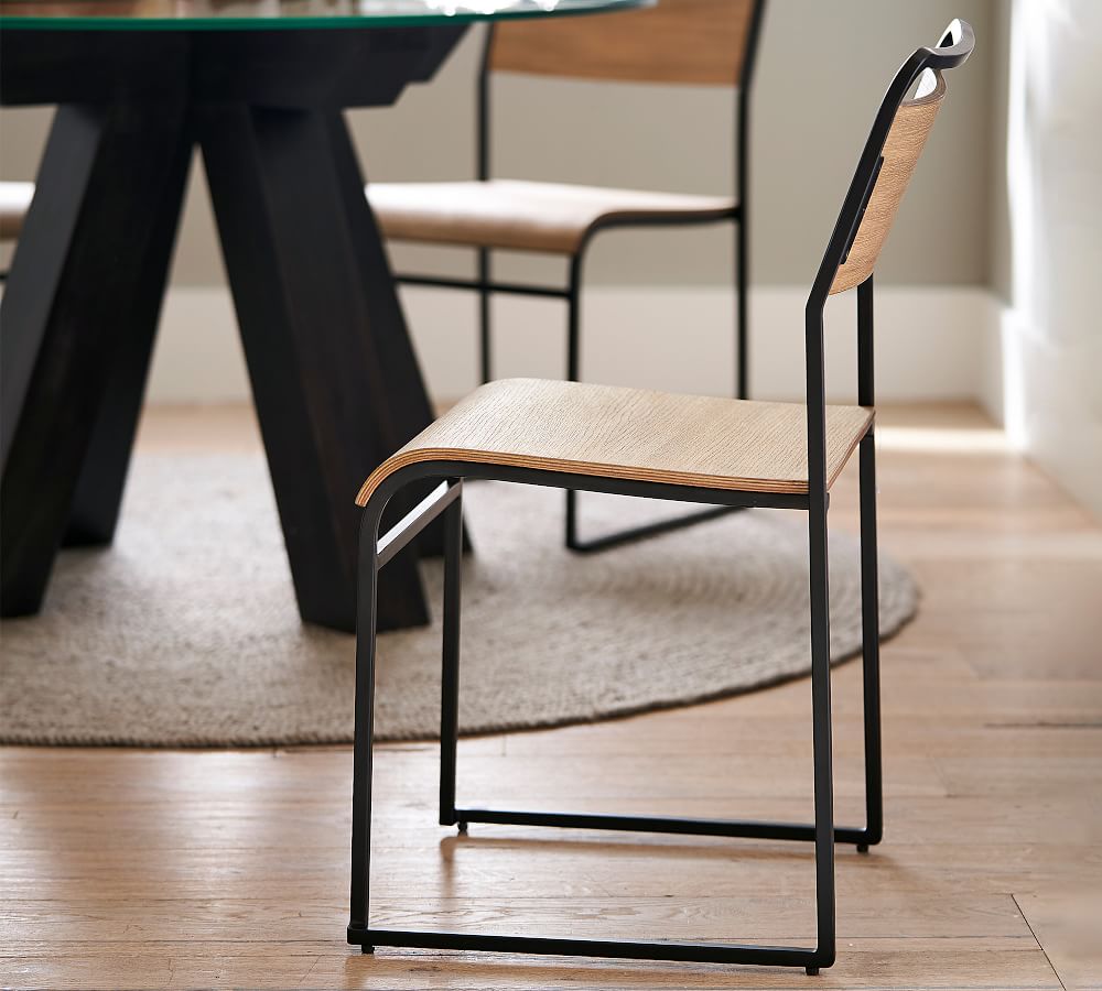 Fallon Stacking Dining Chair | Pottery Barn