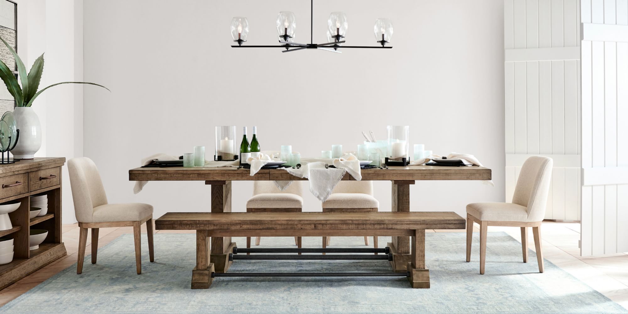 Fort Dining Bench | Pottery Barn