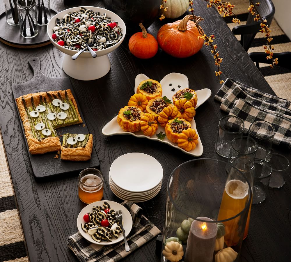 Ghost Shaped Stoneware Serving Platter | Pottery Barn